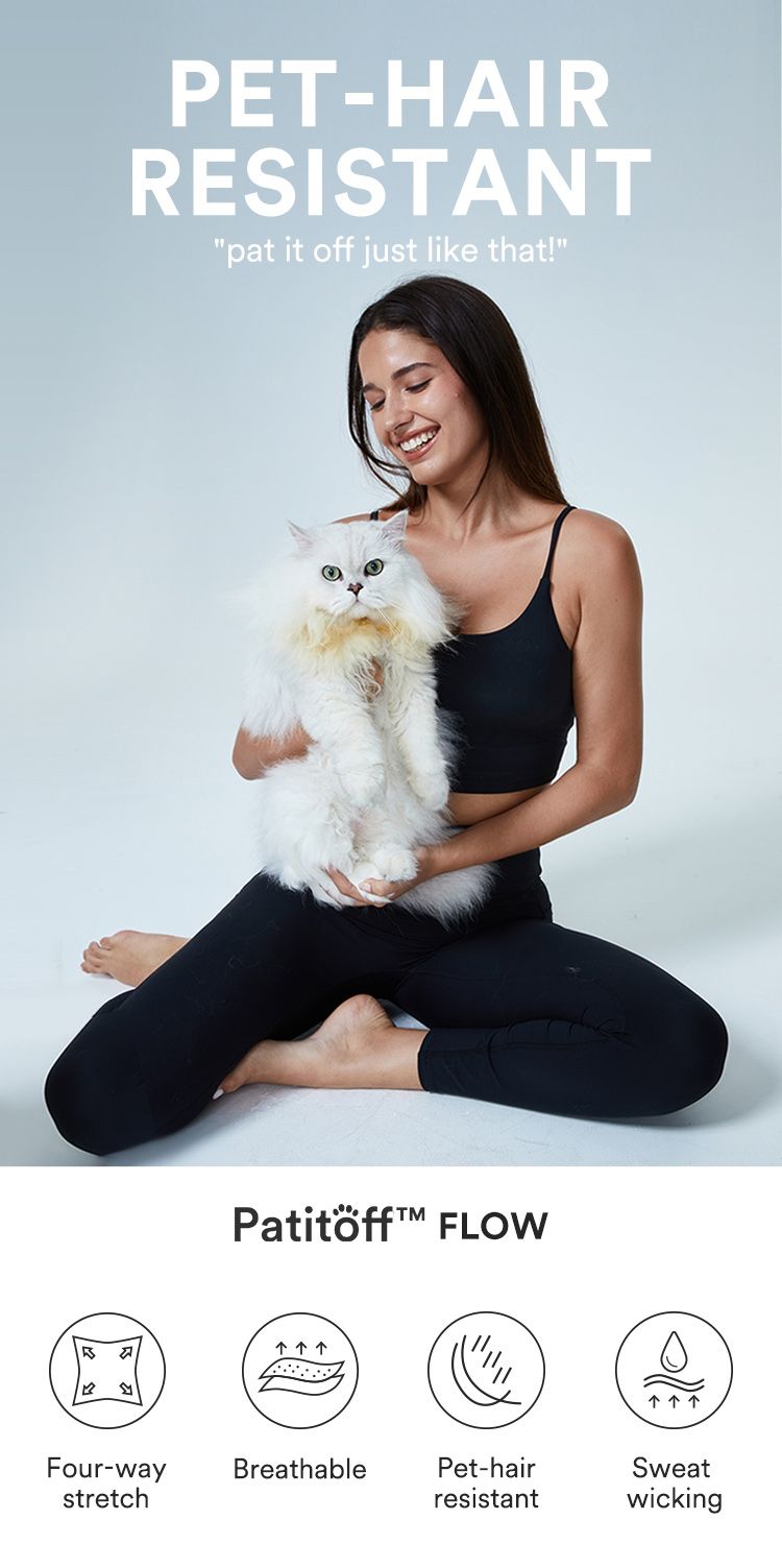 Women’s Patitoff™ Flow Pet Hair Resistant Crew Neck Sleeveless Cropped ...