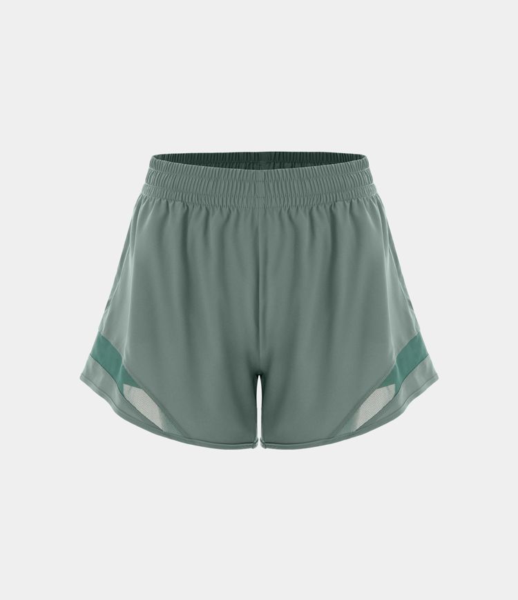 Women’s Breezeful™ Inside Drawstring Zipper Pocket Contrast Mesh 2-in-1 ...