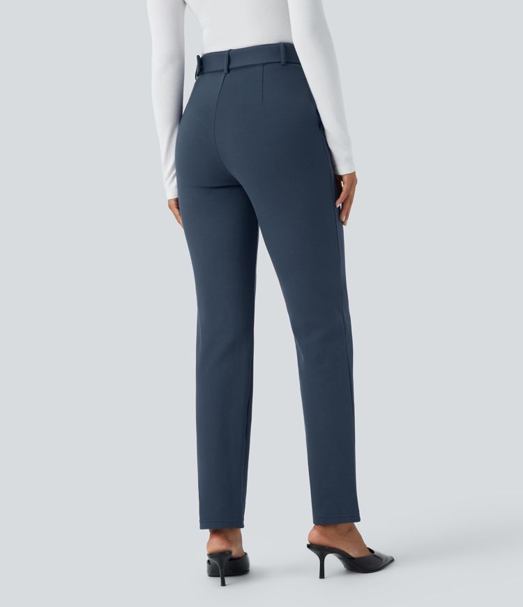 Women’s Halara Flex™ High Waisted Belted Side Pocket Work Pants - Halara