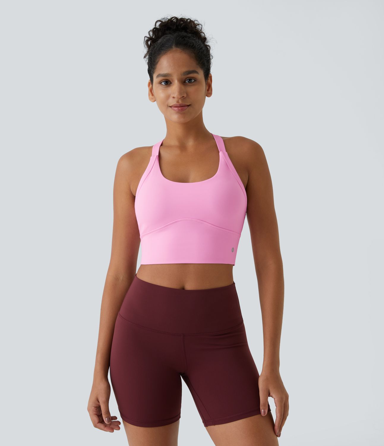 Women’s Softlyzero™ Plush Backless Cut Out Twisted Cropped Yoga Tank ...