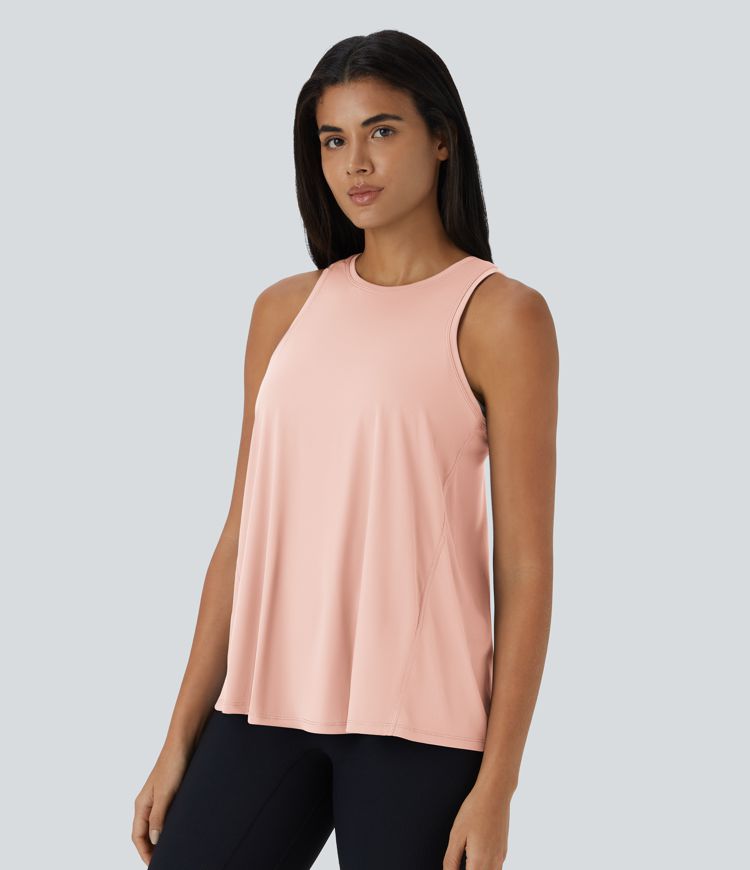 Women’s Split Tie Back Tank Top-No Bra - Halara