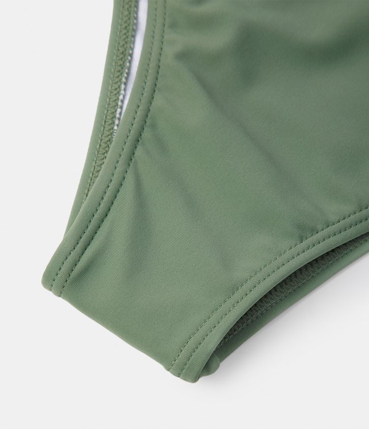 Women’s Solid Color Bikini Bottom Swimsuit - Halara