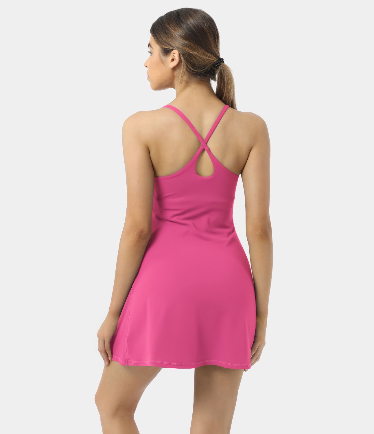Womens Softlyzero™ Plush Backless Active Dress Halara