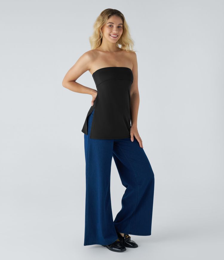 Women’s Tube Backless Split Casual Top - Halara