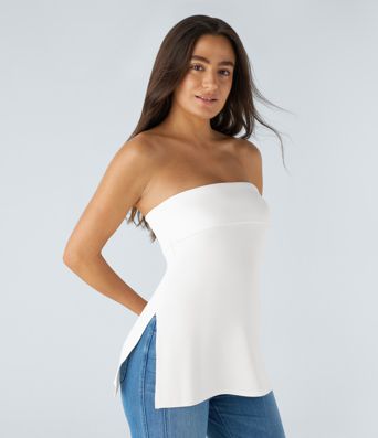 Women’s Tube Backless Split Casual Top - Halara