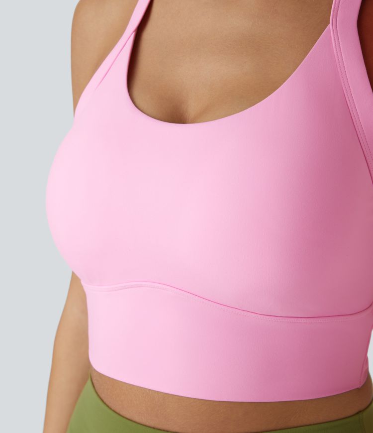 Women’s Softlyzero™ Plush Backless Cut Out Twisted Cropped Yoga Tank ...