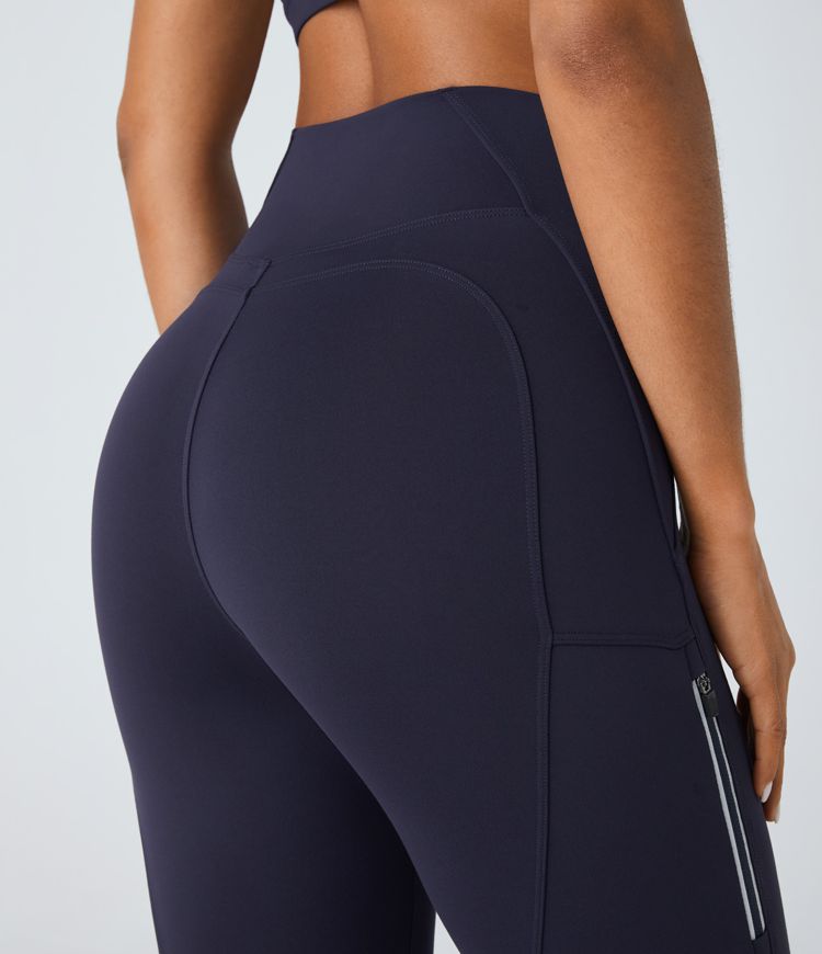 Leggings SpeedWave™ deportivo 7/8 secado rápido bolsillo cremallera ...