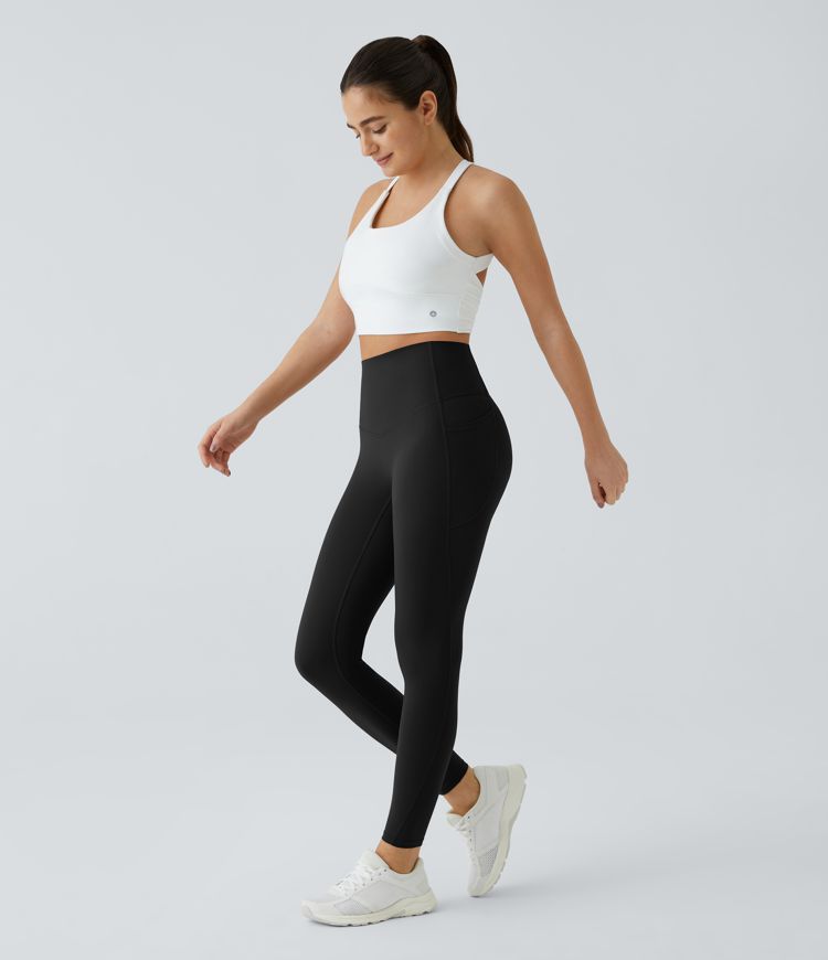 Women’s Halara UltraSculpt™ SoCinched High Waisted Tummy Control Side ...
