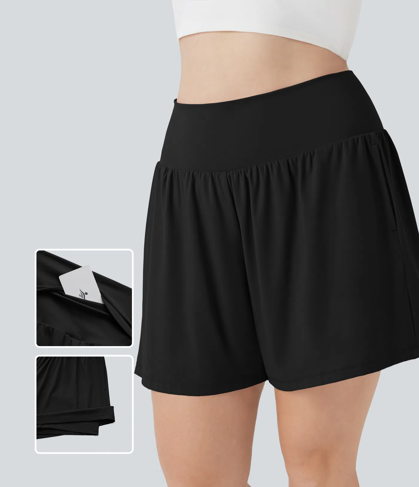 Women's Plus Size Shorts - Halara